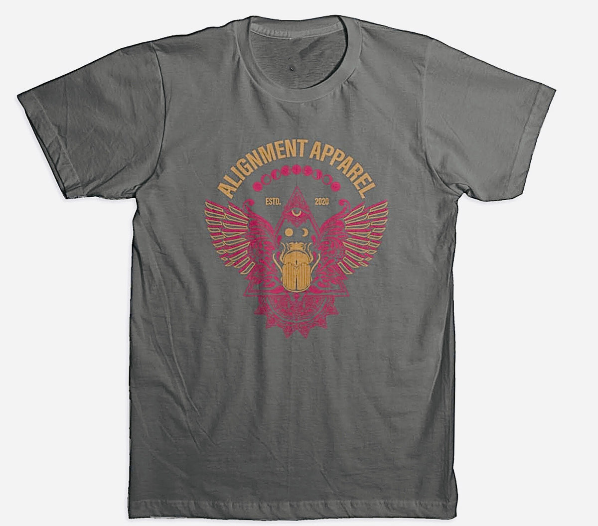 Pink Scarab Tee – Alignment Apparel and Wellness